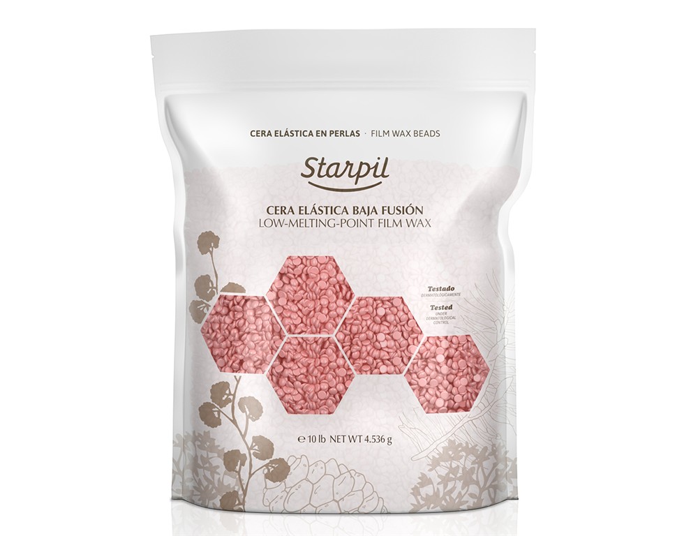 VOSEK ZA DEPILACIJO ELASTICA PINK, GRANULE, 4,5 KG - Linea Kozmetika